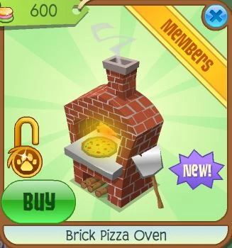 Brick Pizza Oven | Animal Jam Classic Wiki | Fandom