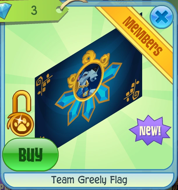 Team Greely Flag | Animal Jam Classic Wiki | Fandom