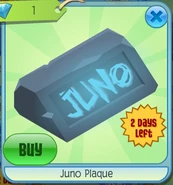 Juno Plaque | Animal Jam Classic Wiki | Fandom