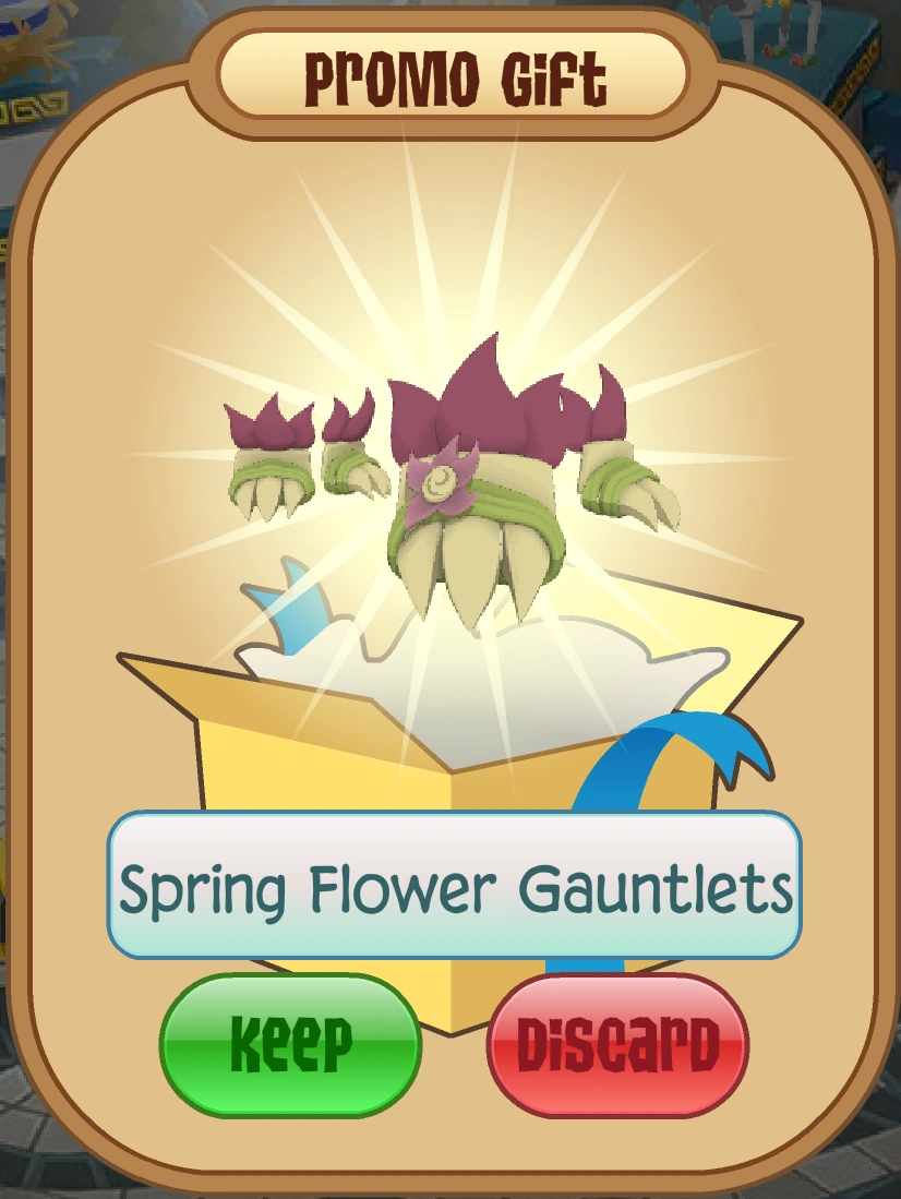 Spring Flower Gauntlets | Animal Jam Classic Wiki | Fandom
