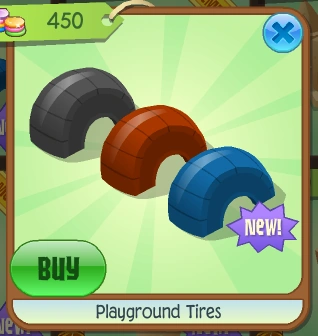 Playground Tires | Animal Jam Classic Wiki | Fandom
