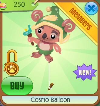 Cosmo Balloon | Animal Jam Classic Wiki | Fandom