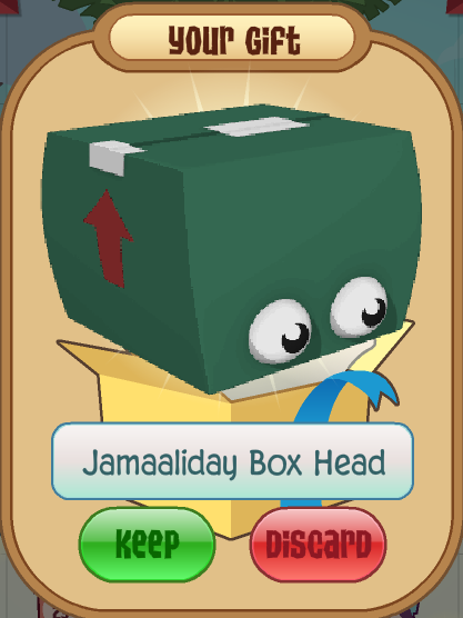 Jamaaliday Box Head | Animal Jam Classic Wiki | Fandom