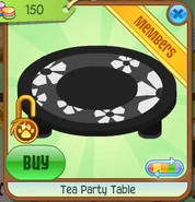 Tea Party Table | Animal Jam Classic Wiki | Fandom