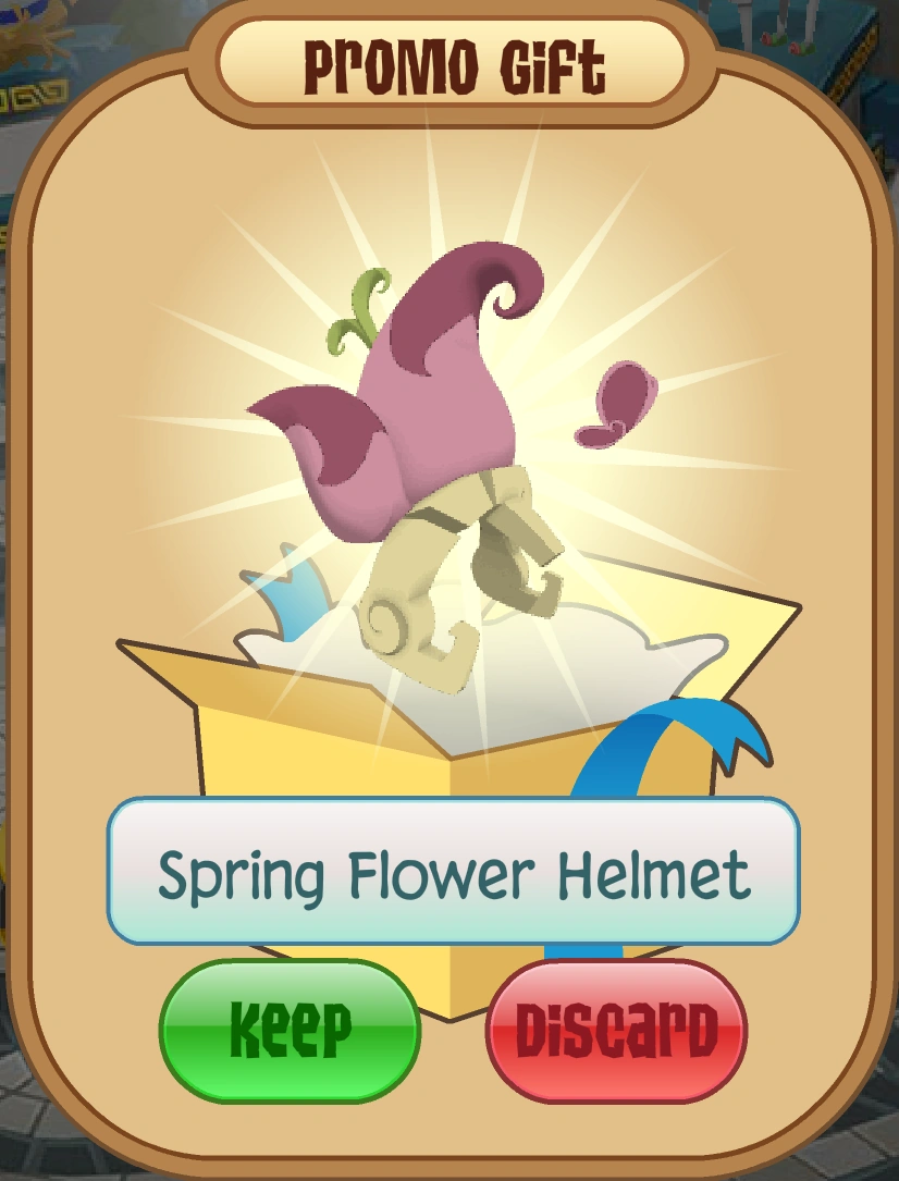 Spring Flower Helmet | Animal Jam Classic Wiki | Fandom
