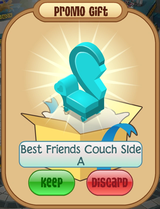 Best Friends Couch Side A | Animal Jam Classic Wiki | Fandom