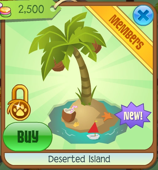 Deserted Island | Animal Jam Classic Wiki | Fandom