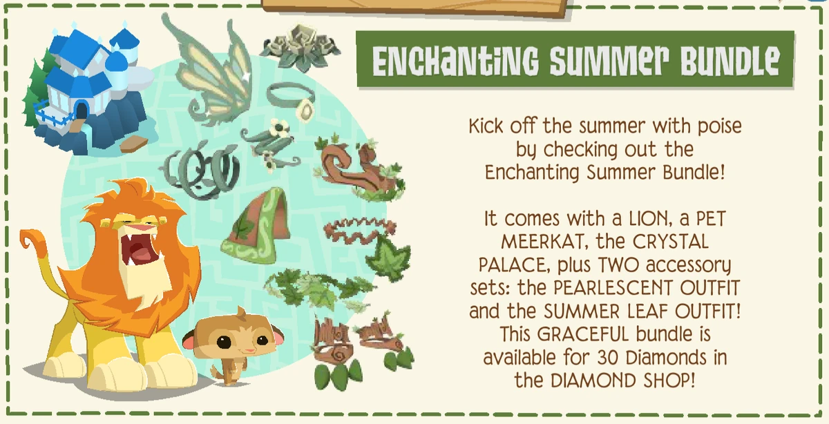 Enchanting Summer Bundle | Animal Jam Classic Wiki | Fandom