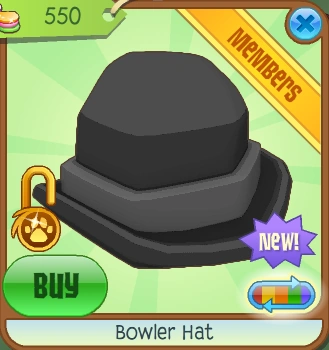 Bowler Hat | Animal Jam Classic Wiki | Fandom