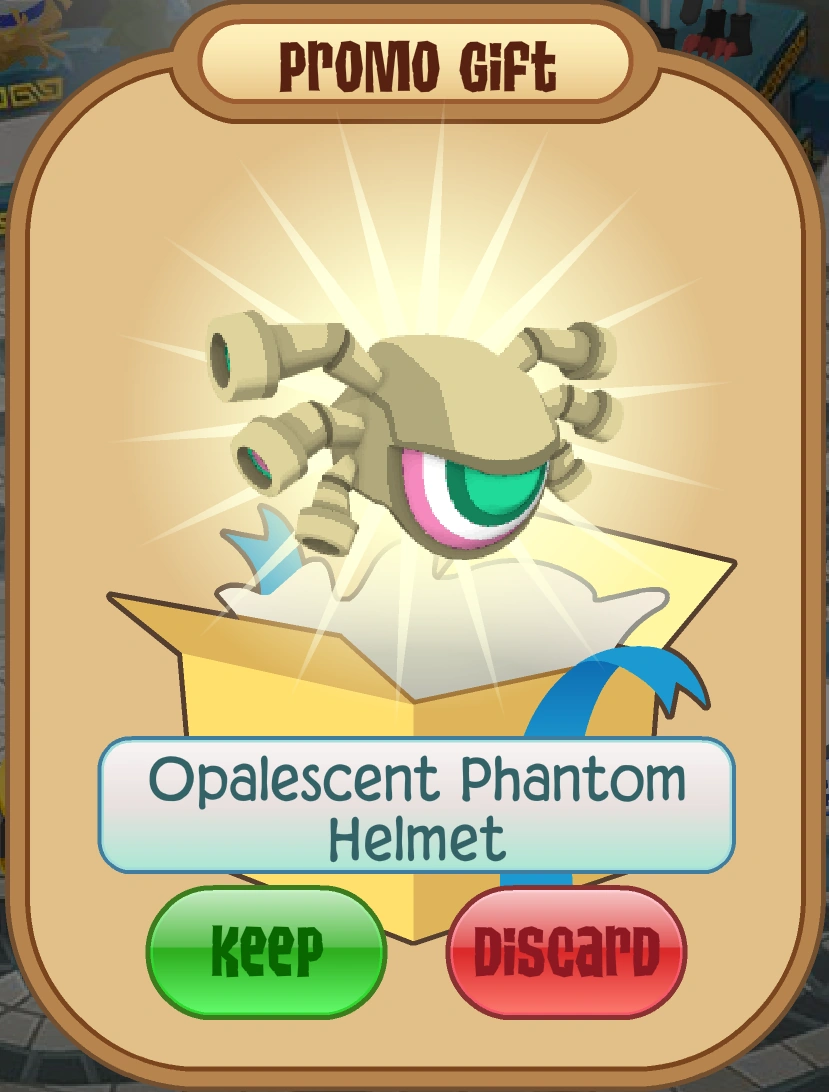 Opalescent Phantom Helmet | Animal Jam Classic Wiki | Fandom