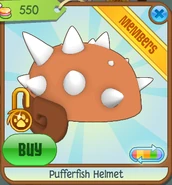 Pufferfish Helmet | Animal Jam Classic Wiki | Fandom