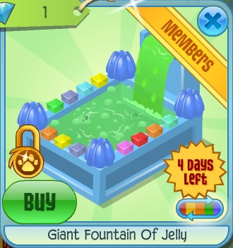 Giant Fountain Of Jelly | Animal Jam Classic Wiki | Fandom