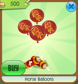 Horse Balloons | Animal Jam Classic Wiki | Fandom