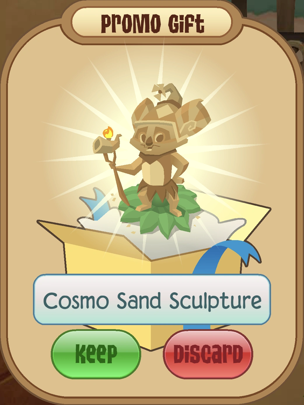 Cosmo Sand Sculpture | Animal Jam Classic Wiki | Fandom
