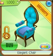 Elegant Chair | Animal Jam Classic Wiki | Fandom