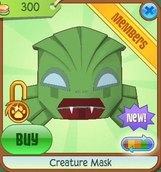 Creature Mask | Animal Jam Classic Wiki | Fandom
