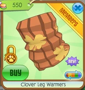 Clover Leg Warmers | Animal Jam Classic Wiki | Fandom