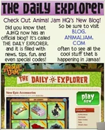 The Daily Explorer | Animal Jam Classic Wiki | Fandom