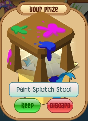 Paint Splotch Stool | Animal Jam Classic Wiki | Fandom