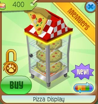 Pizza Display | Animal Jam Classic Wiki | Fandom