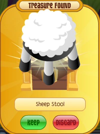 Sheep Stool | Animal Jam Classic Wiki | Fandom
