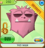 Yeti Mask | Animal Jam Classic Wiki | Fandom