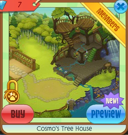 Cosmo's Tree House | Animal Jam Classic Wiki | Fandom