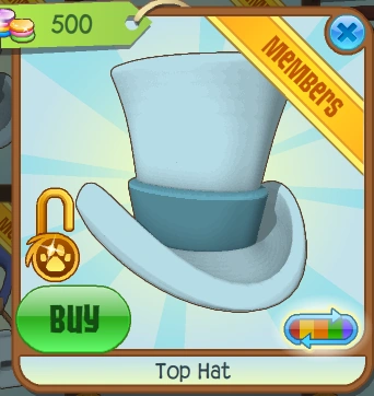 Top Hat (Ocean) | Animal Jam Classic Wiki | Fandom