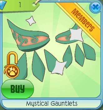 Mystical Gauntlets | Animal Jam Classic Wiki | Fandom
