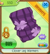 Clover Leg Warmers | Animal Jam Classic Wiki | Fandom