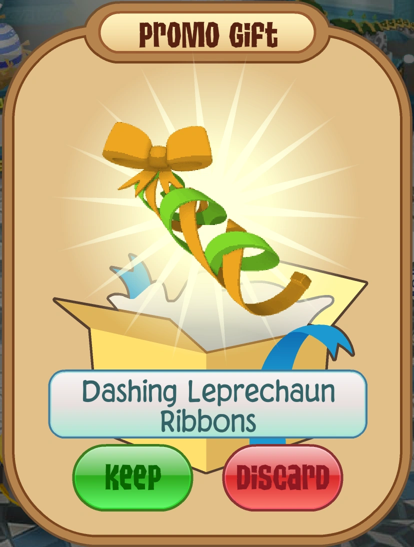 Dashing Leprechaun Ribbons | Animal Jam Classic Wiki | Fandom