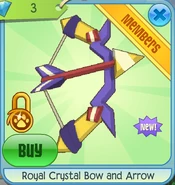 Royal Crystal Bow and Arrow | Animal Jam Classic Wiki | Fandom