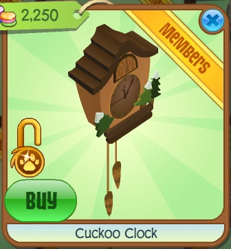 Cuckoo Clock | Animal Jam Classic Wiki | Fandom