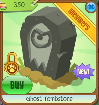Ghost Tombstone | Animal Jam Classic Wiki | Fandom