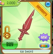 Ice Sword | Animal Jam Classic Wiki | Fandom