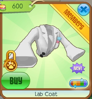 Lab Coat | Animal Jam Classic Wiki | Fandom