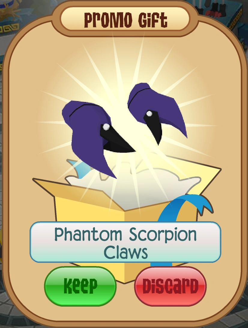 Phantom Scorpion Claws | Animal Jam Classic Wiki | Fandom