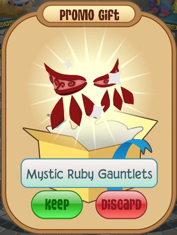 Mystic Ruby Gauntlets | Animal Jam Classic Wiki | Fandom