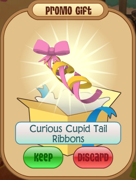 Curious Cupid Tail Ribbons | Animal Jam Classic Wiki | Fandom