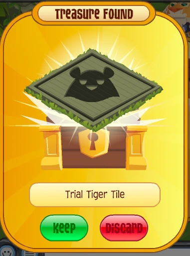 Trial Tiger Tile | Animal Jam Classic Wiki | Fandom