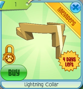 Lightning Collar | Animal Jam Classic Wiki | Fandom