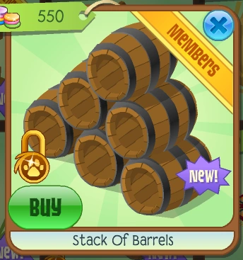 Stack Of Barrels | Animal Jam Classic Wiki | Fandom