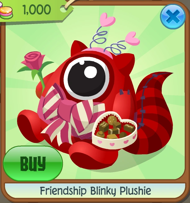 Friendship Blinky Plushie | Animal Jam Classic Wiki | Fandom