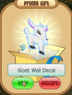 Goat Wall Decal | Animal Jam Classic Wiki | Fandom