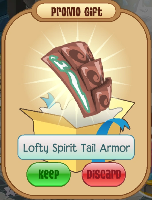 Lofty Spirit Tail Armor | Animal Jam Classic Wiki | Fandom
