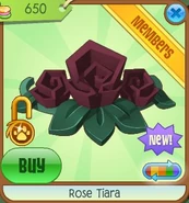 Rose Tiara | Animal Jam Classic Wiki | Fandom