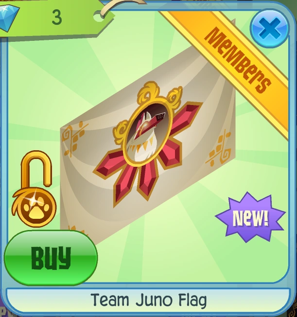 Team Juno Flag | Animal Jam Classic Wiki | Fandom