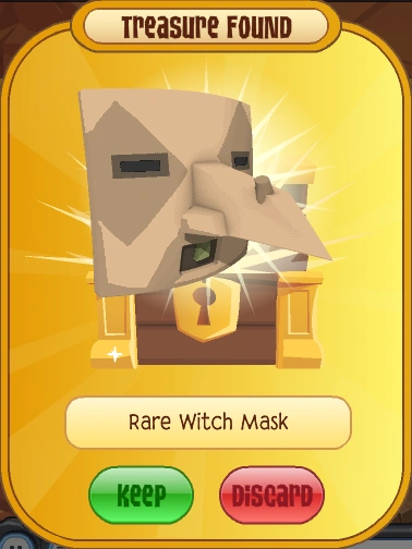 Rare Witch Mask | Animal Jam Classic Wiki | Fandom