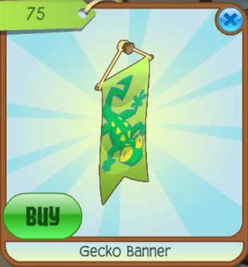 Gecko Banner | Animal Jam Classic Wiki | Fandom