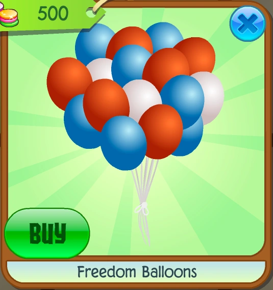 Freedom Balloons | Animal Jam Classic Wiki | Fandom